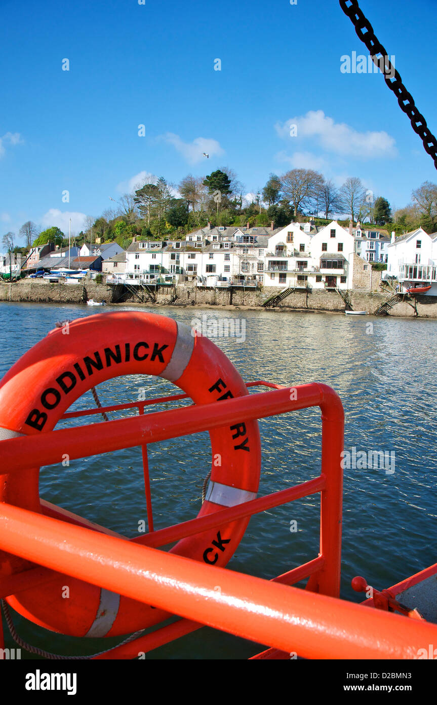 Fowey Cornwall UK River Stock Photo - Alamy