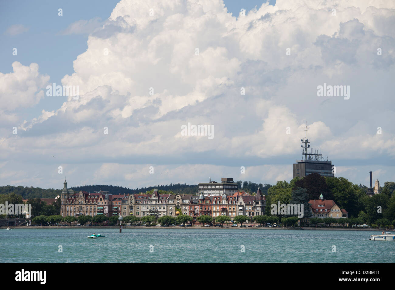 Traditional row-houses in Konstanz Stock Photo - Alamy