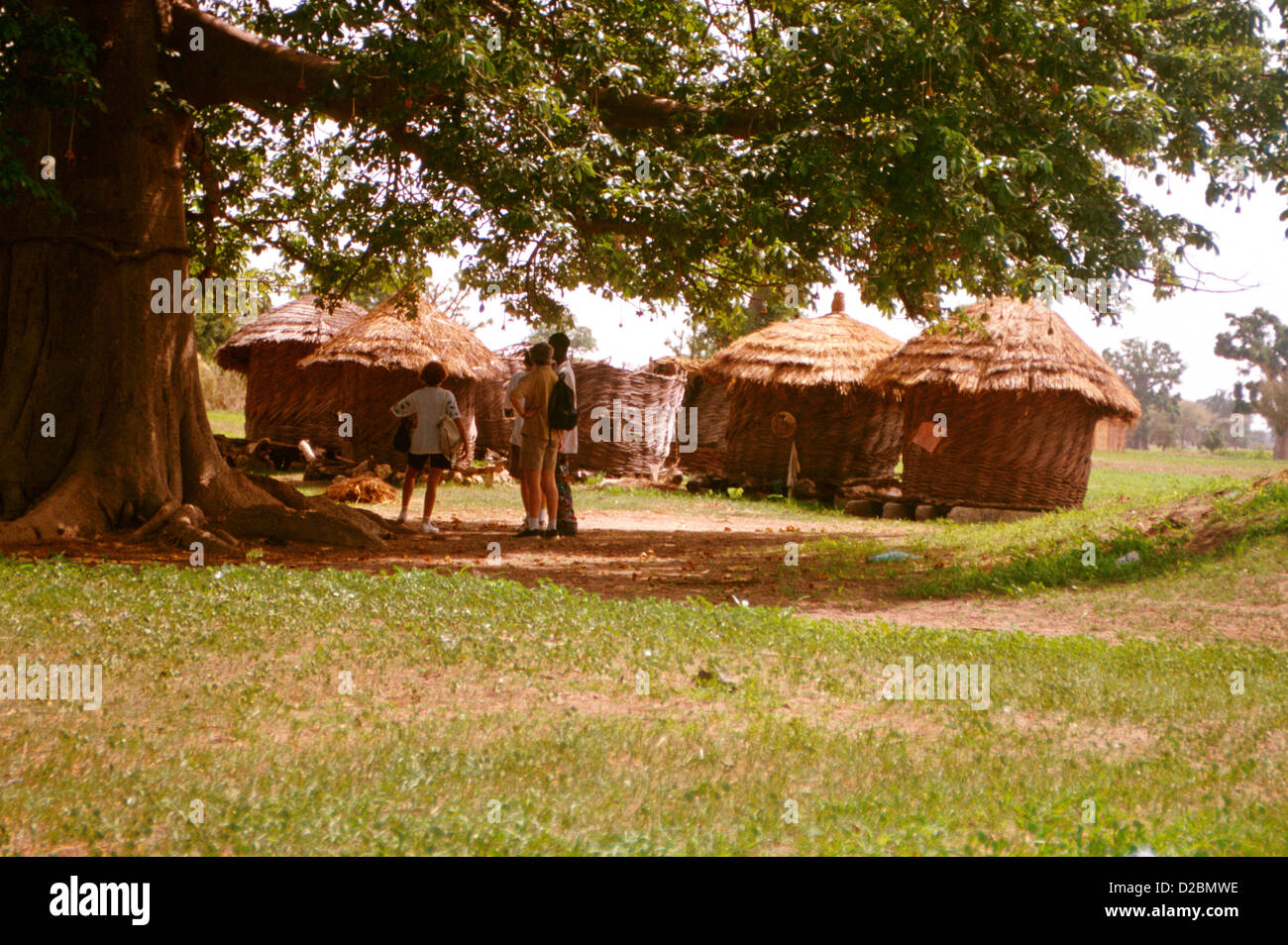 Senegal mbour region typical village several hi-res stock photography ...