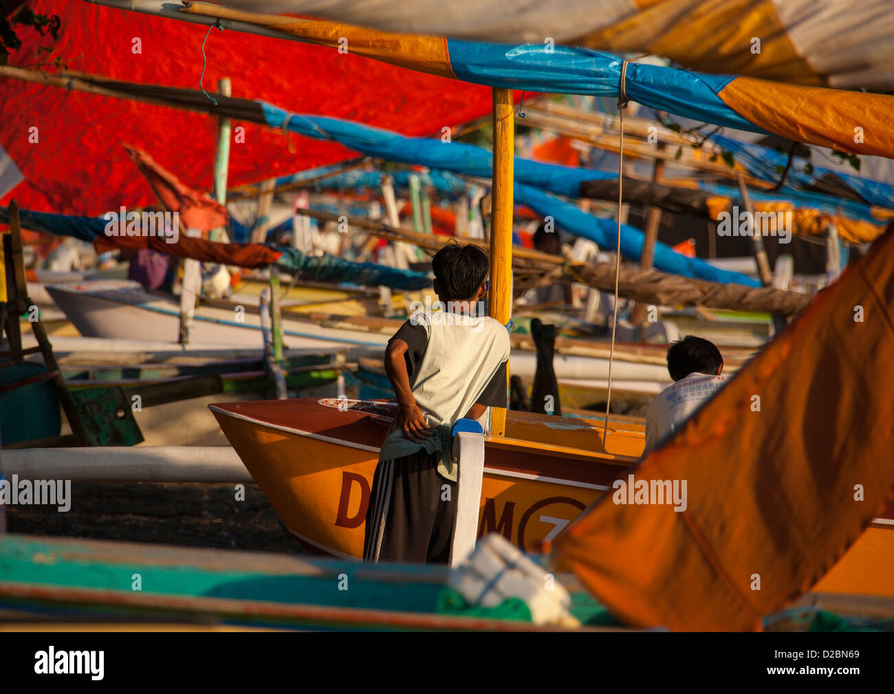 Prahu Boats, Mataram, Lombok Island, Indonesia Stock Photo - Alamy