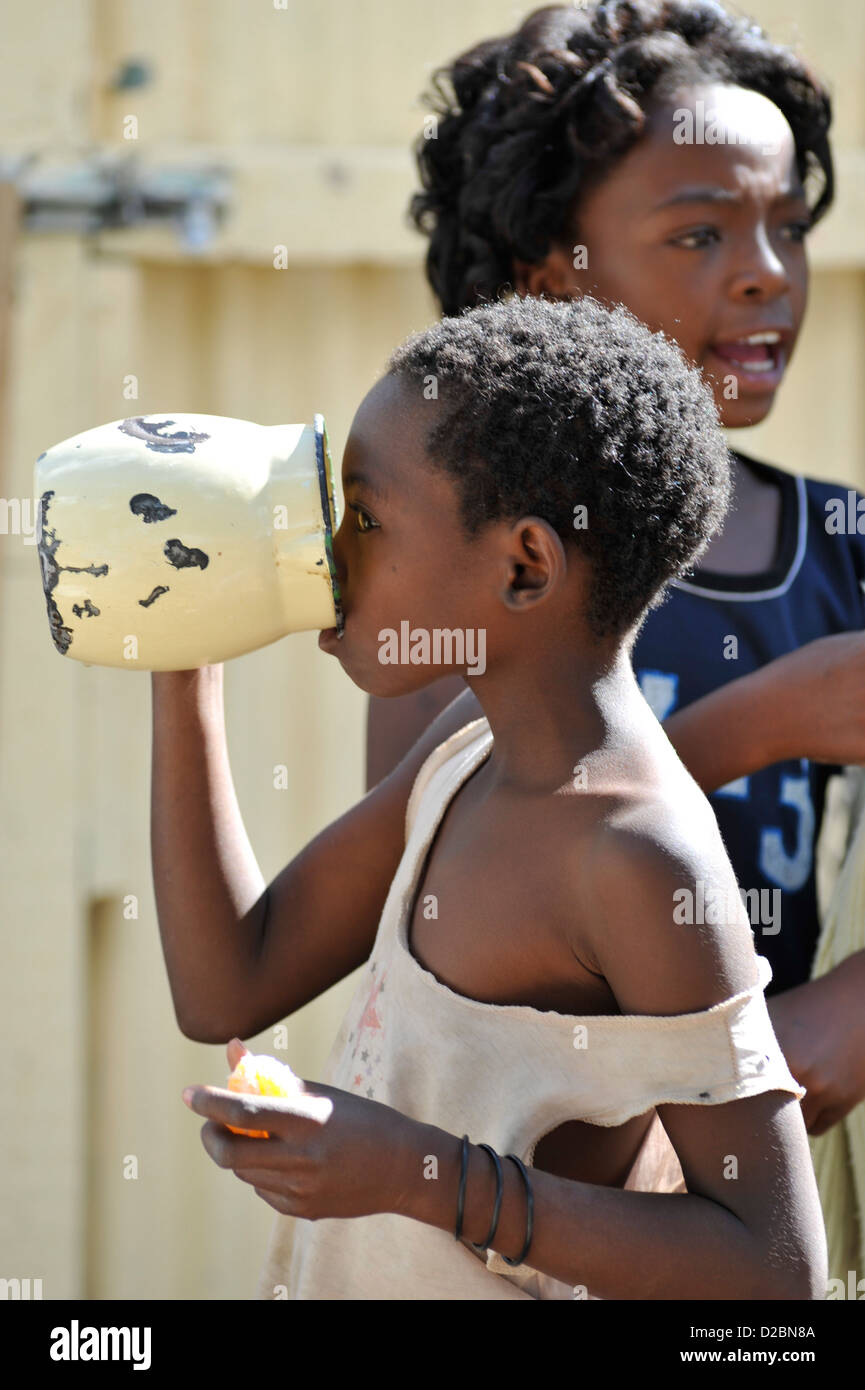 Drinking from a pot hi-res stock photography and images - Alamy