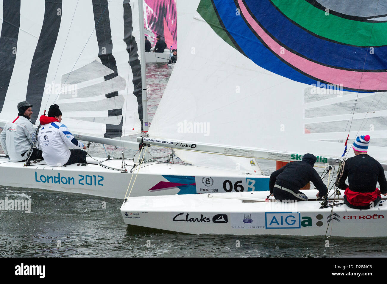 Star Class boats are raced by 20 Olympic and World champion sailors ...