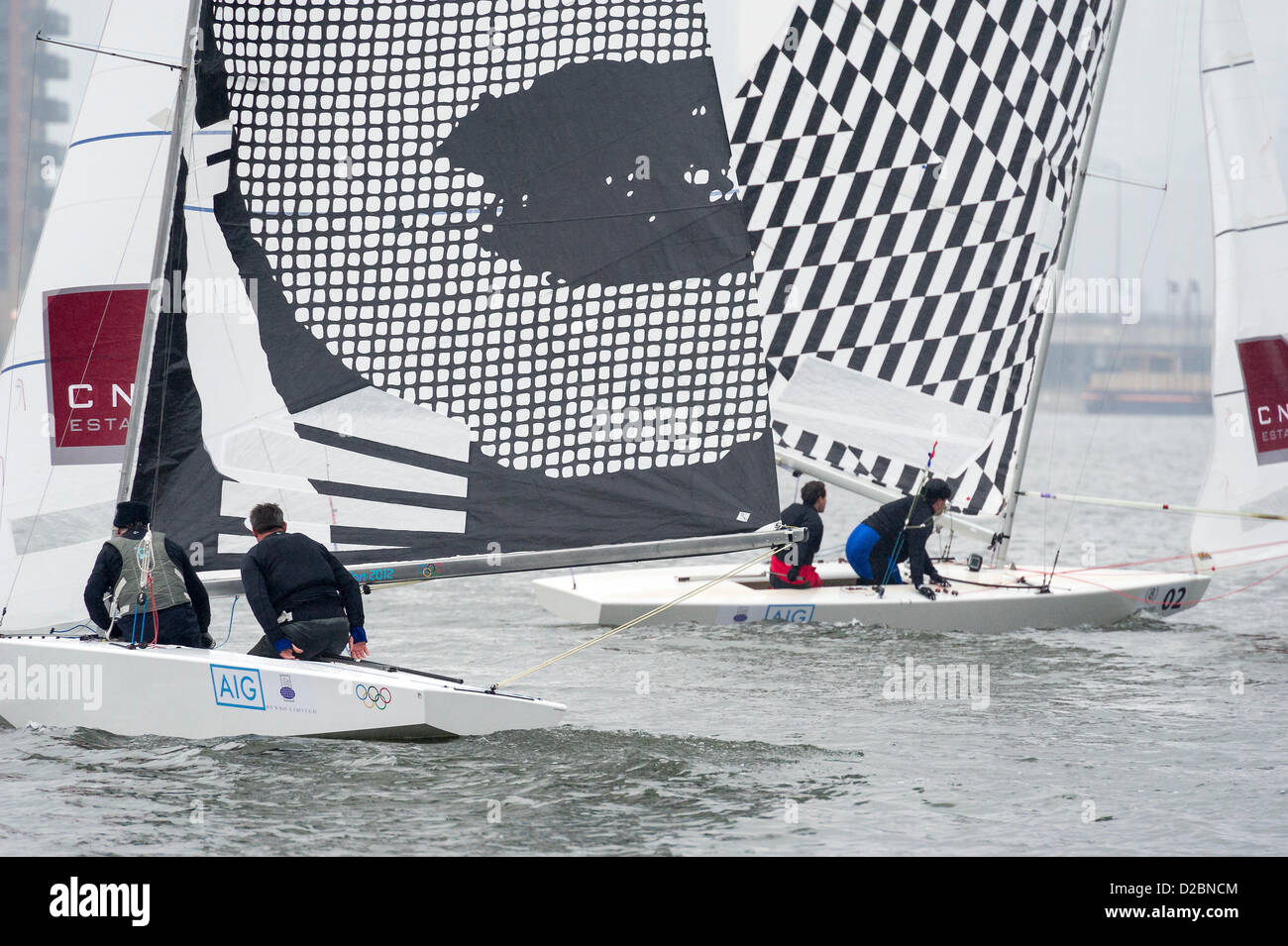 Star Class boats are raced by 20 Olympic and World champion sailors ...