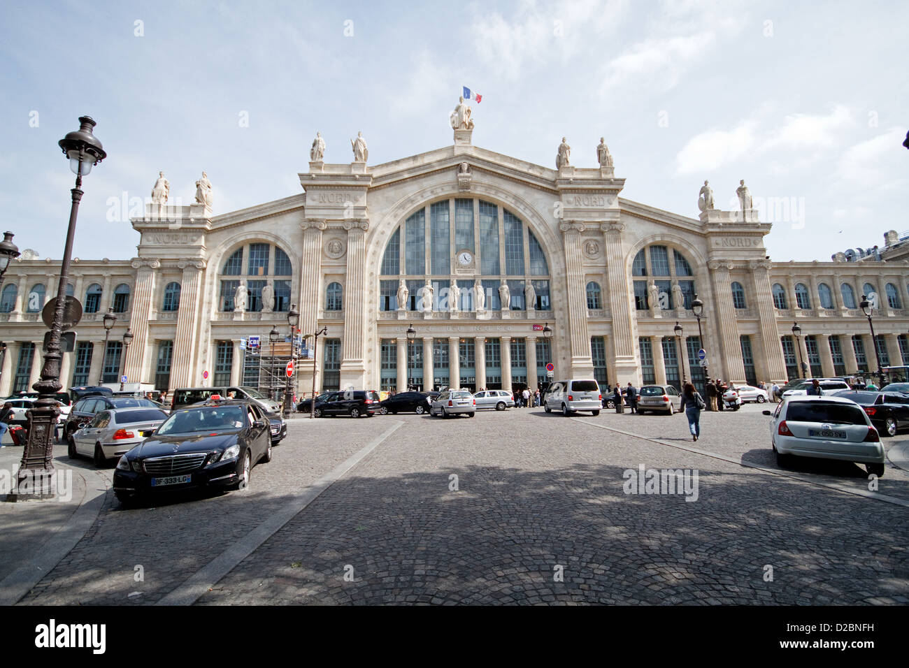 The Gare Du Nord railway station in Paris France Stock Photo - Alamy