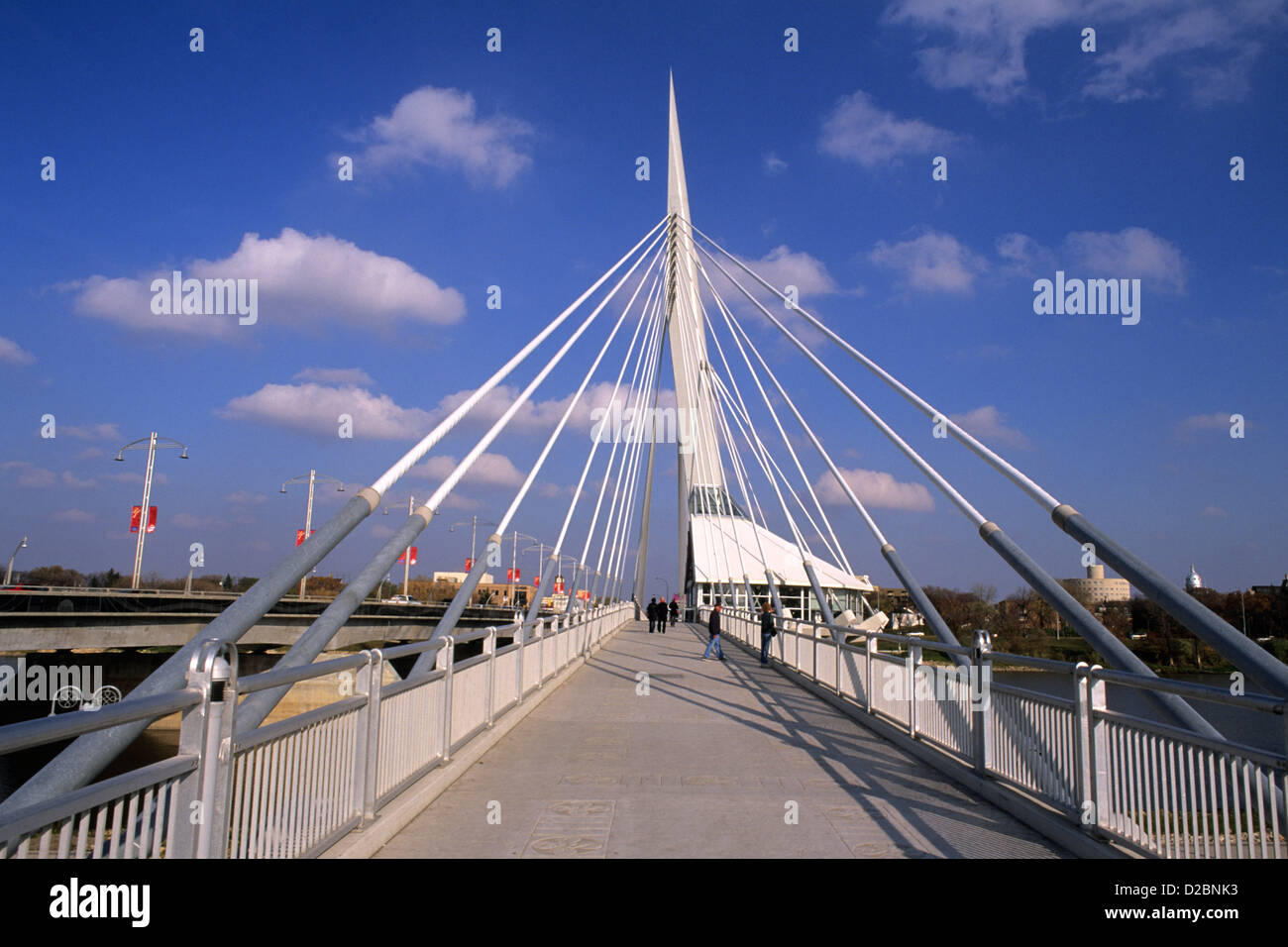Provencher Bridge Of Winnipeg, Manitoba, Canada Stock Photo - Alamy