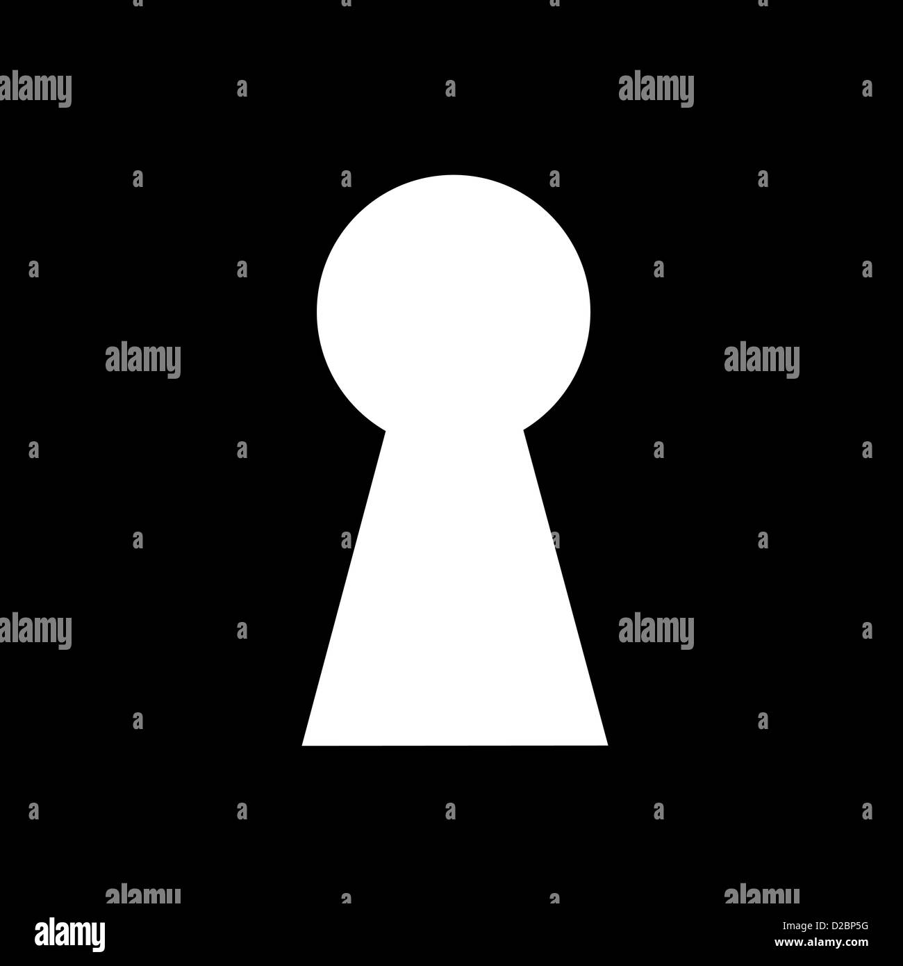 Key hole background vector. Easily put your own photo behind the key ...