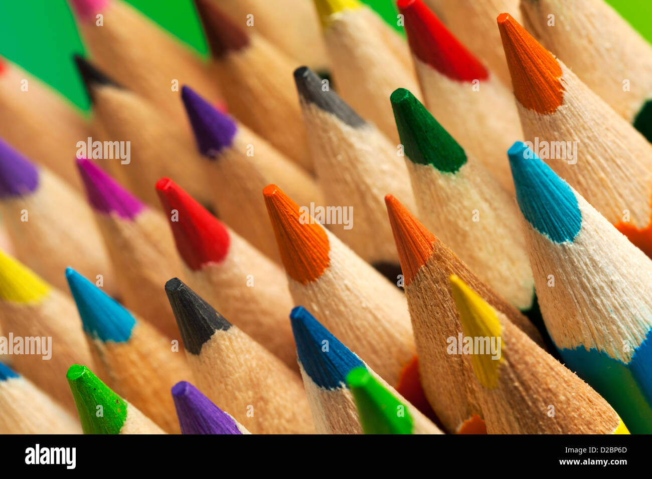 Crayon tips hi-res stock photography and images - Alamy