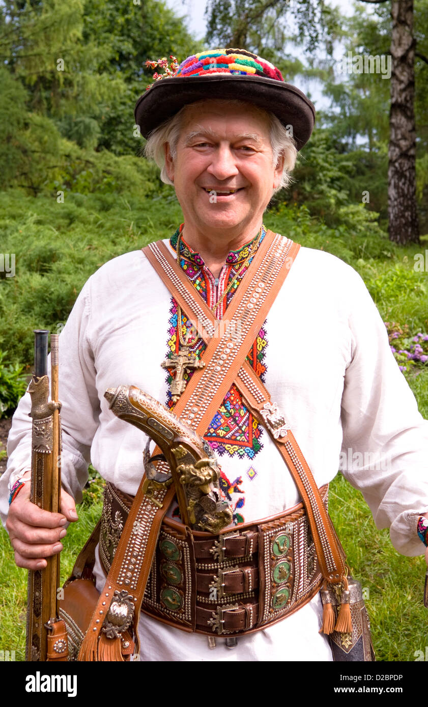 Man In Traditional Dress In Kiev, Ukraine Stock Photo - Alamy