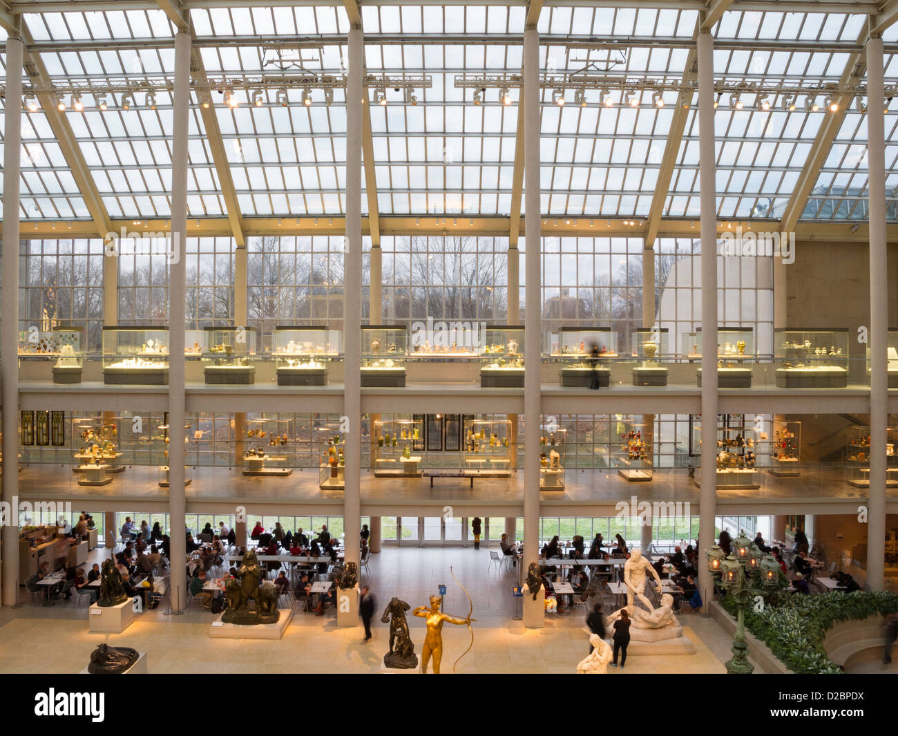 Charles Engelhard Court in The American Art Wing, The Metropolitan ...