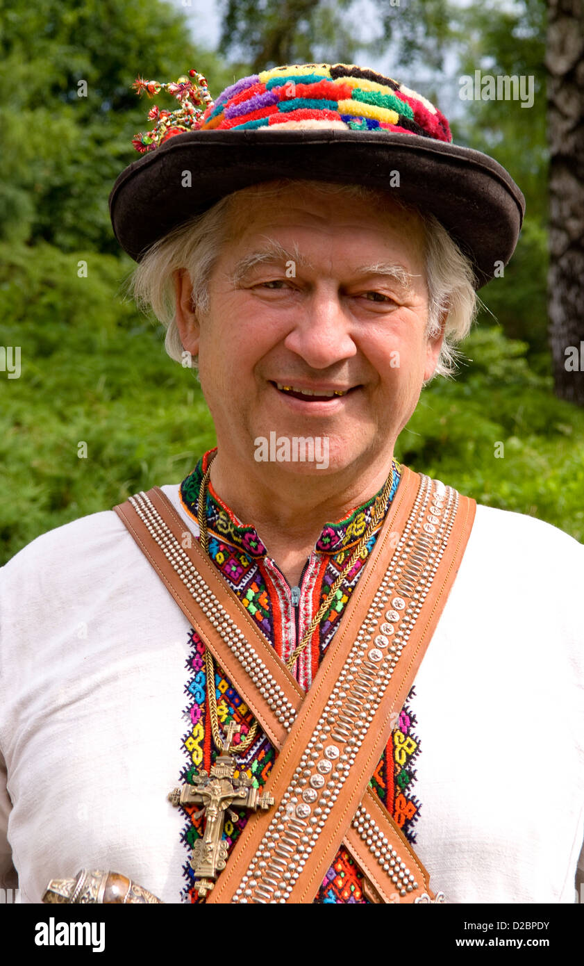 Man In Traditional Dress In Kiev, Ukraine Stock Photo - Alamy