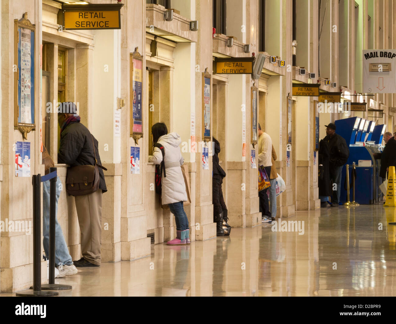 James A. Farley Main Post Office, Chelsea, NYC Stock Photo - Alamy