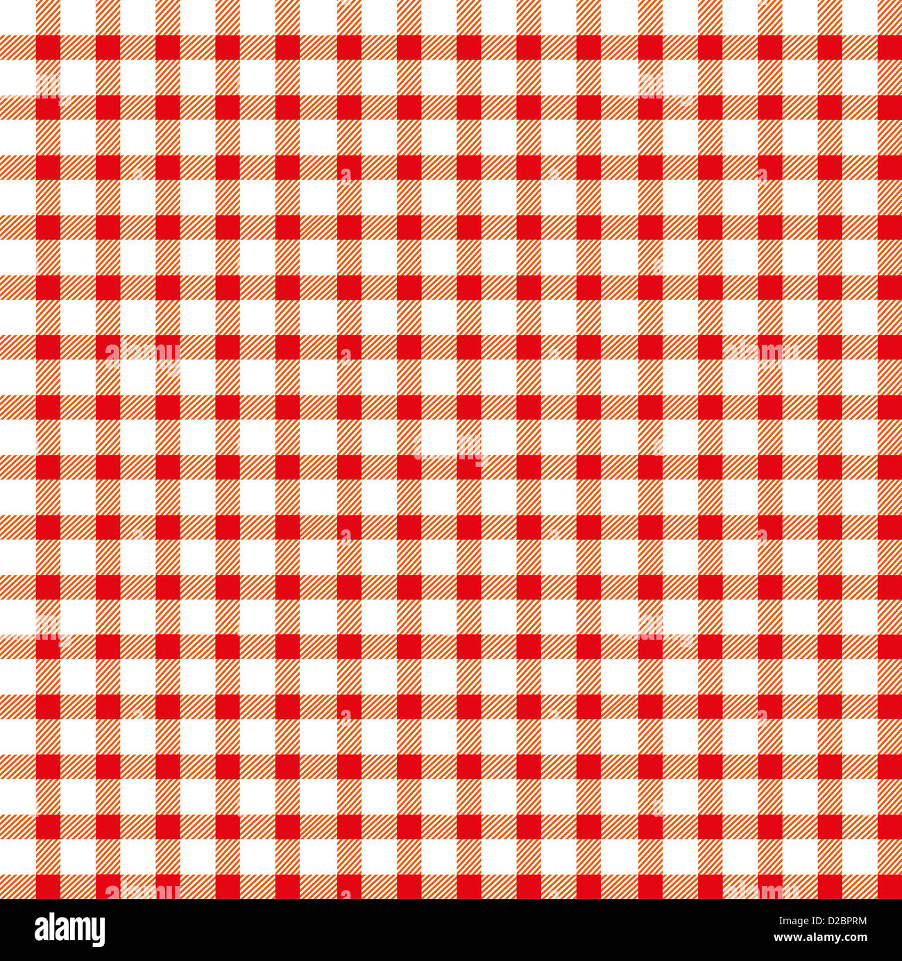Seamless retro white-red square tablecloth Stock Photo - Alamy