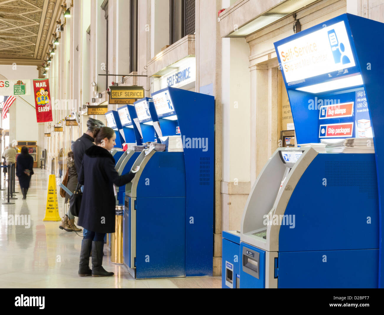 James A. Farley Main Post Office, Chelsea, NYC Stock Photo - Alamy