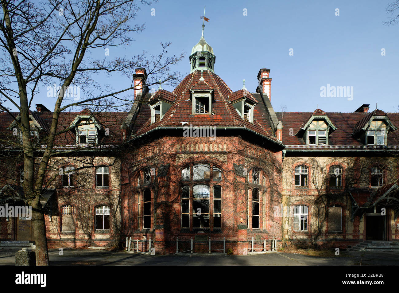 Beelitz Heilstaetten, Germany, the former sanatorium Beelitz ...