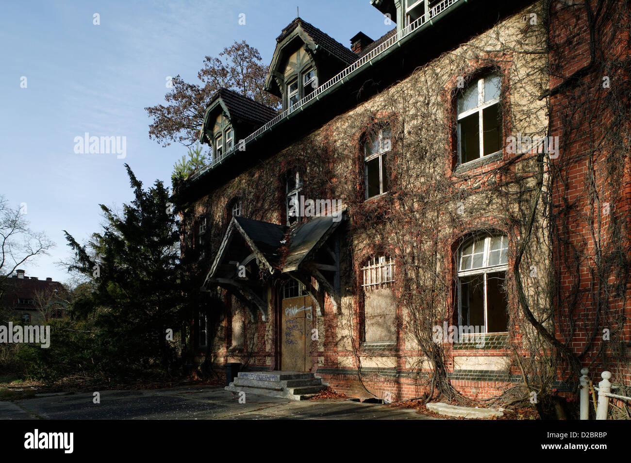 Beelitz Heilstaetten, Germany, the former sanatorium Beelitz ...