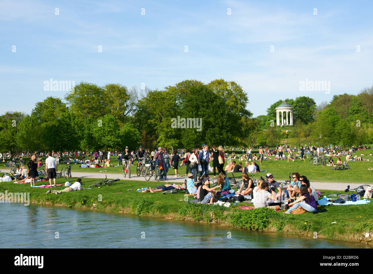 English Garden Munich High Resolution Stock Photography and Images - Alamy