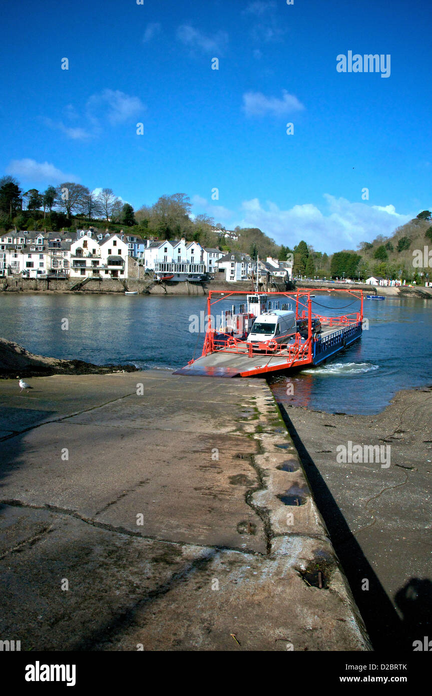 Fowey Cornwall UK River Stock Photo - Alamy