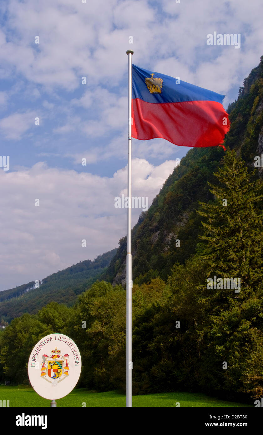 Welcome Sign In Liechtenstein Stock Photo - Alamy