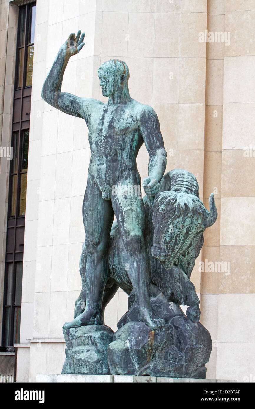Theseus And The Minotaur Statue