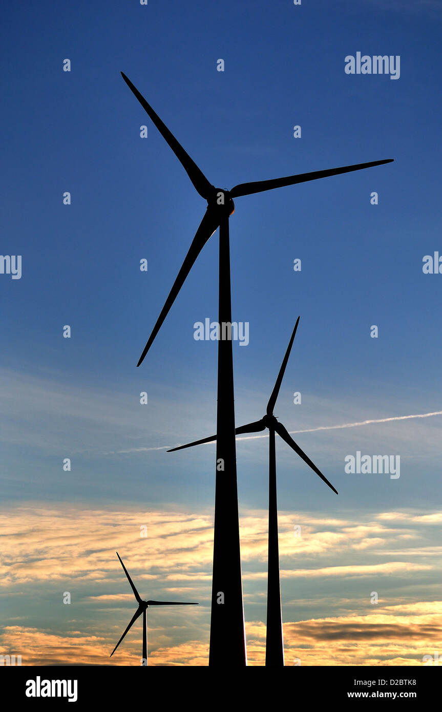 Wind farm energy construction hi-res stock photography and images - Alamy