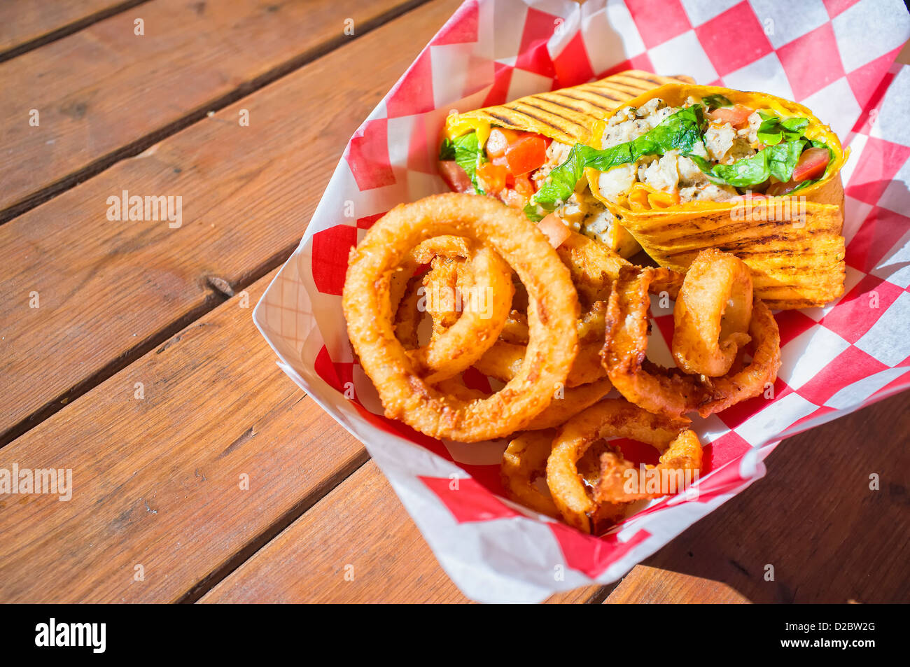 Aerial people eating united states hi-res stock photography and images ...