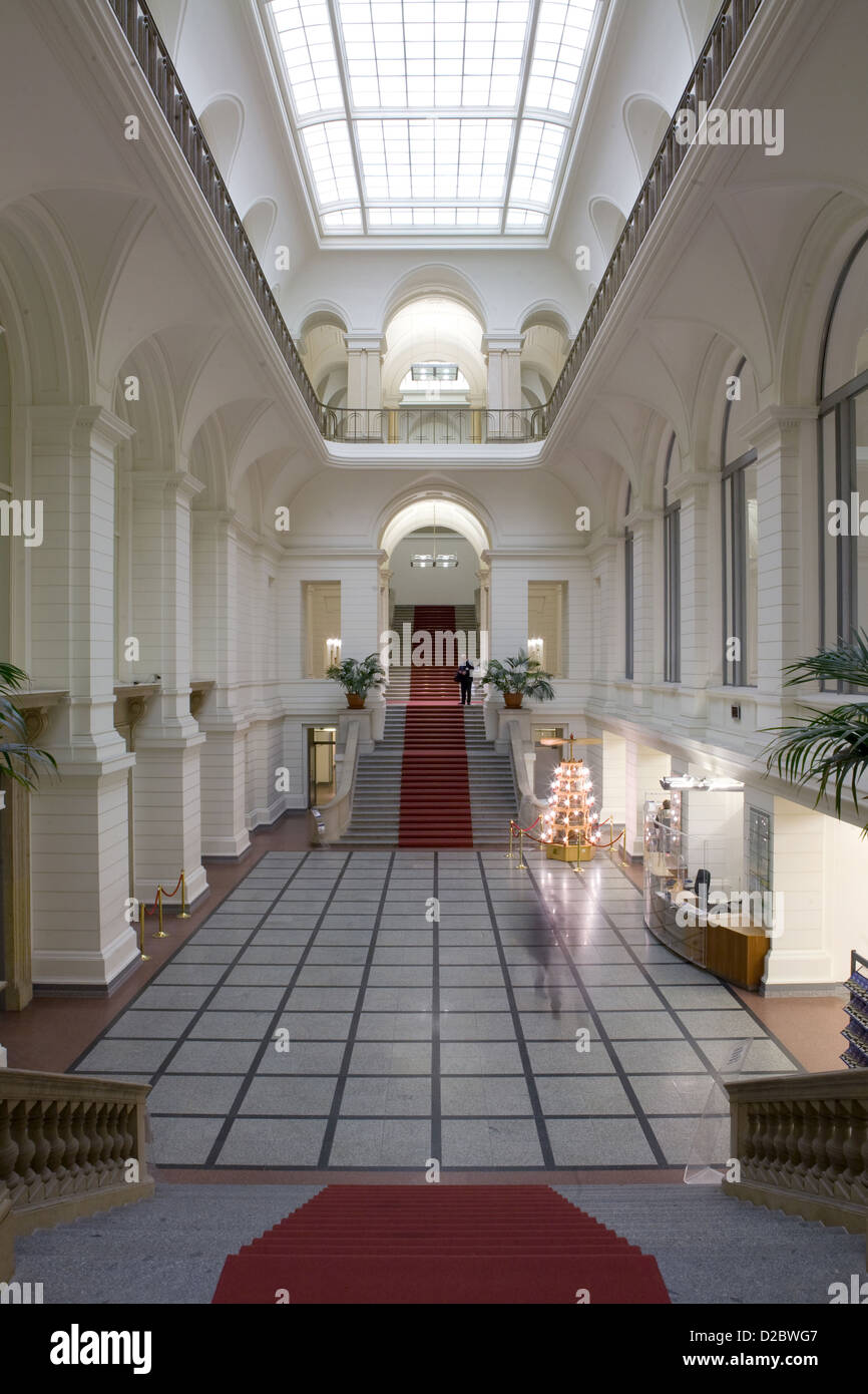 Berlin, Germany, entrance hall of the Berlin House Stock Photo - Alamy