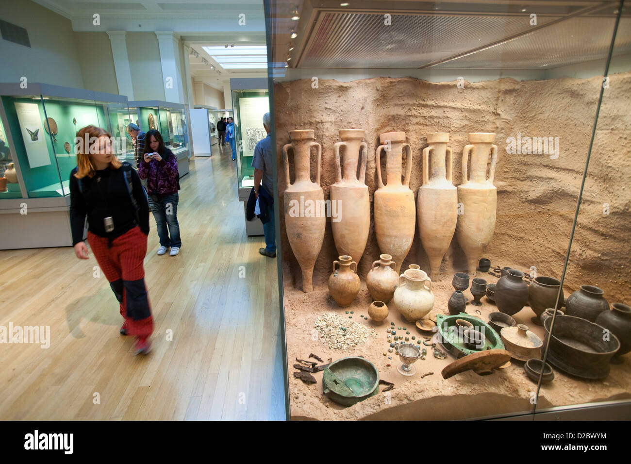 London, United Kingdom, permanent exhibition at the British Museum ...