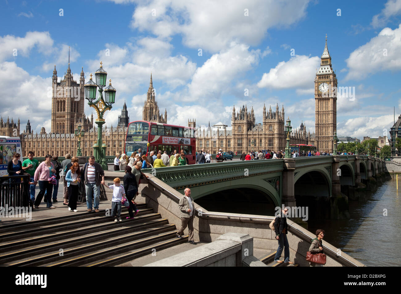 The thames at westminster stairs hi-res stock photography and images ...
