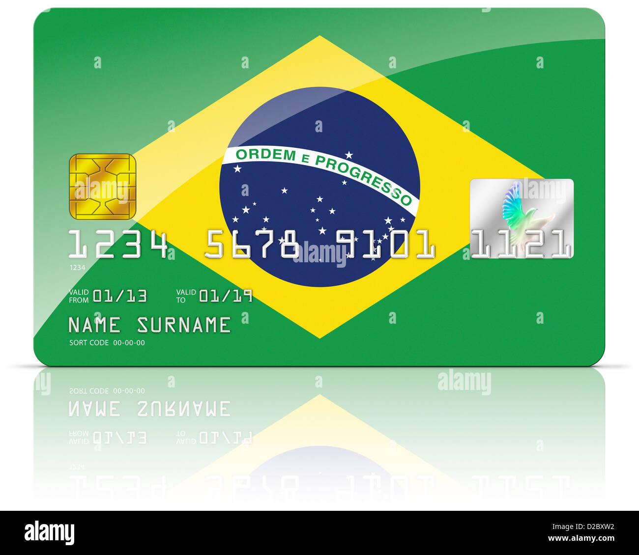Brazil credit card hi-res stock photography and images - Alamy