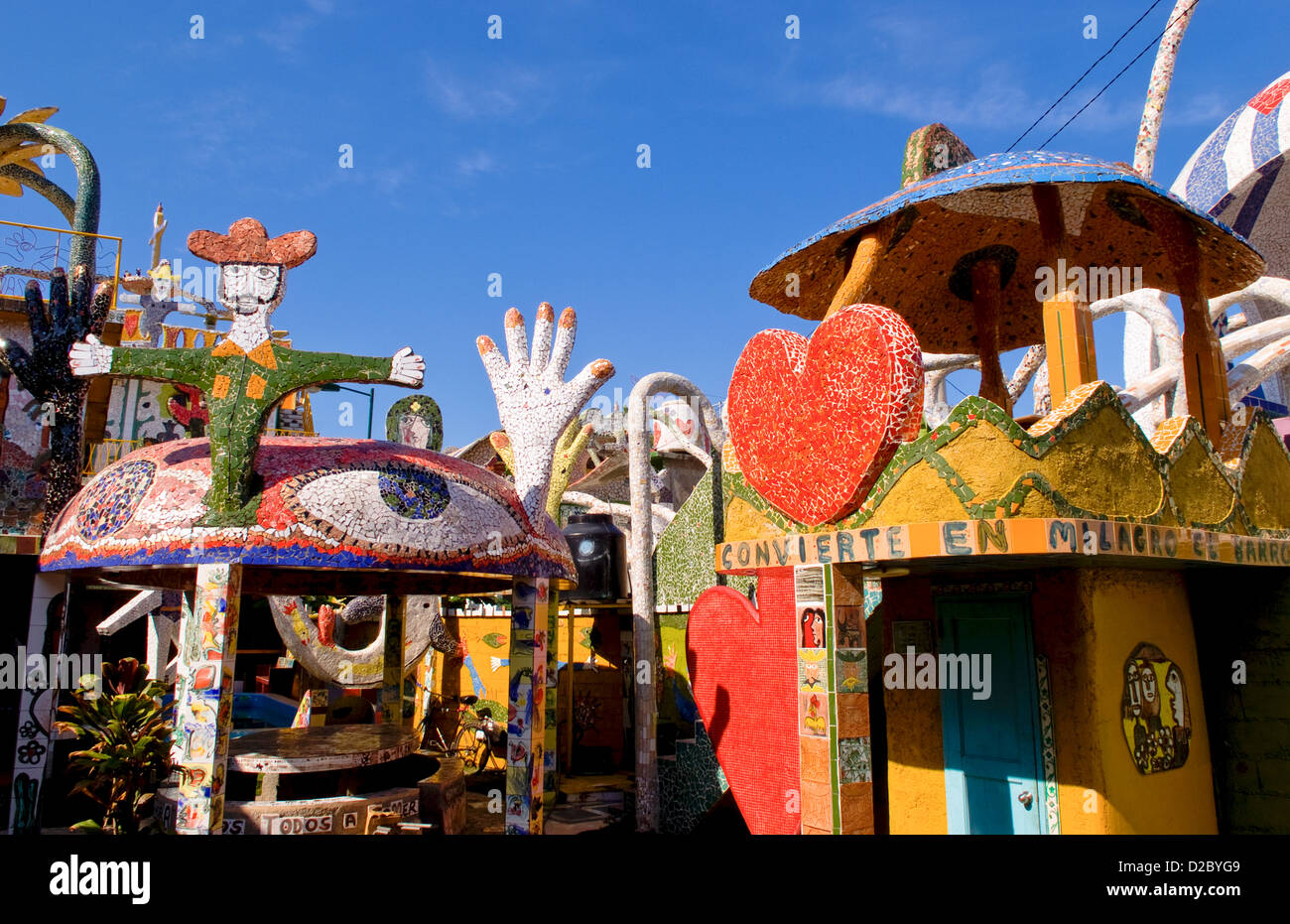 Havana, Cuba, Home Of Ceramic Artist Jose Fuster In The Jaimanitas ...