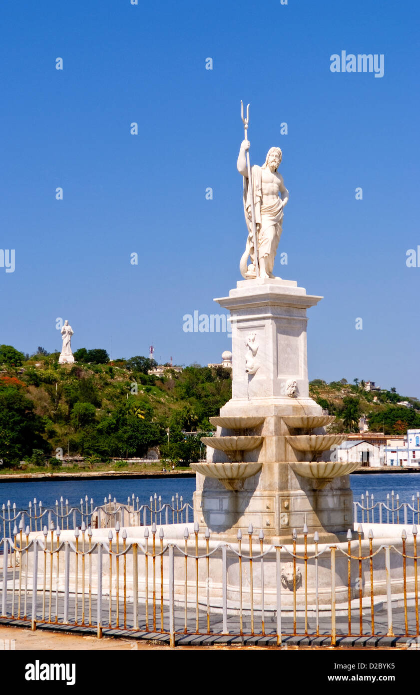 Christ Statue In Havana, Cuba Stock Photo - Alamy