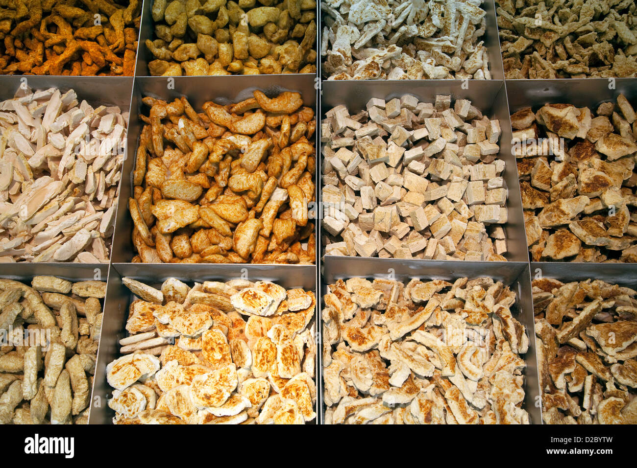 Cologne, Germany, frozen meat at the fair Anuga Stock Photo - Alamy