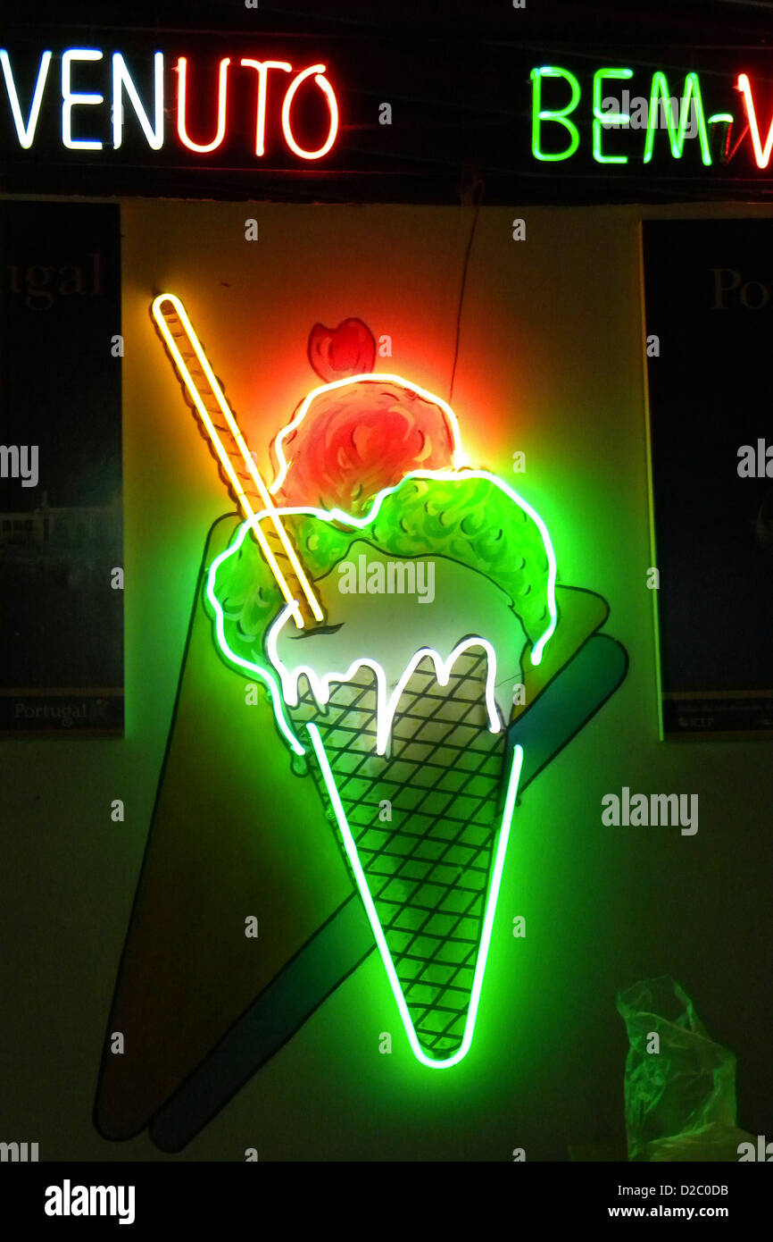 Venezuela, Merida, ice cream shop Stock Photo - Alamy