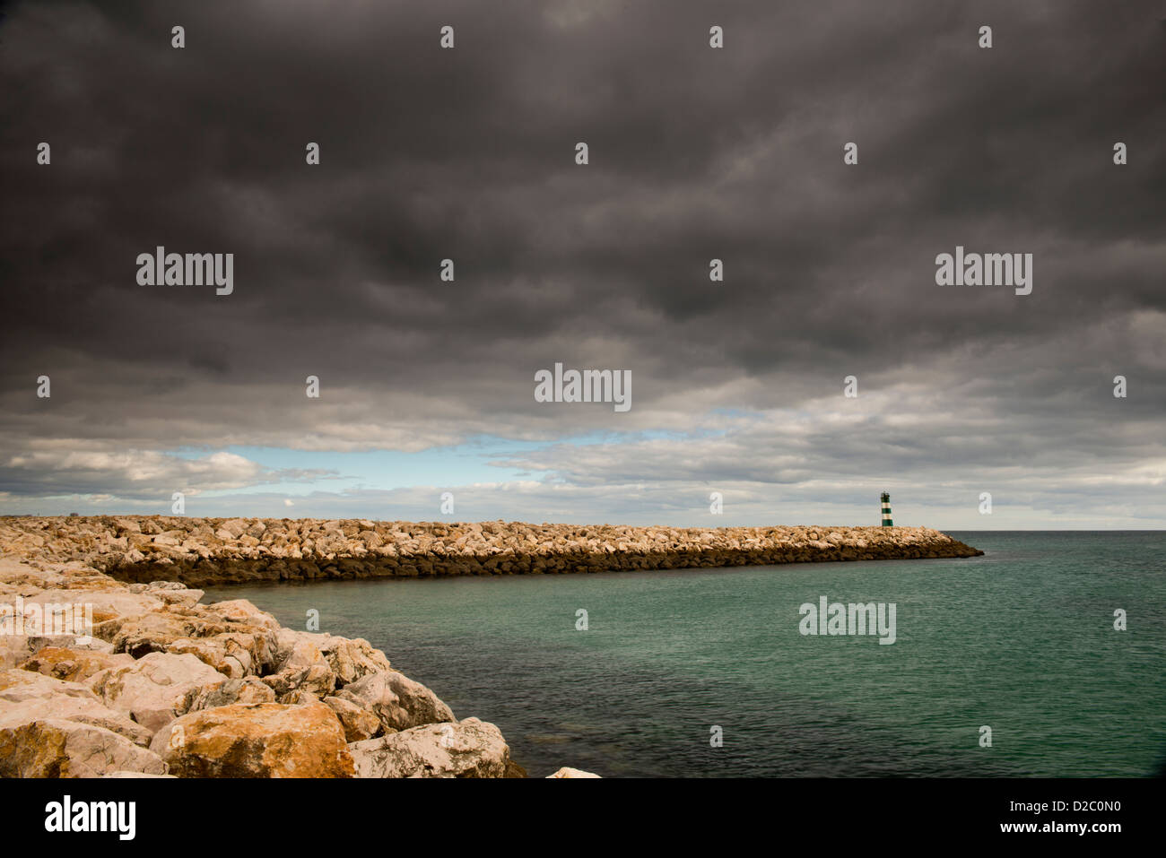 Lagos harbour entrance Stock Photo - Alamy