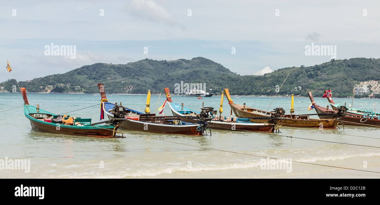 Phuket boats thailand hi-res stock photography and images - Alamy