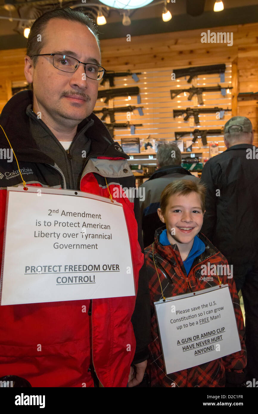 Father son gun control hi-res stock photography and images - Alamy