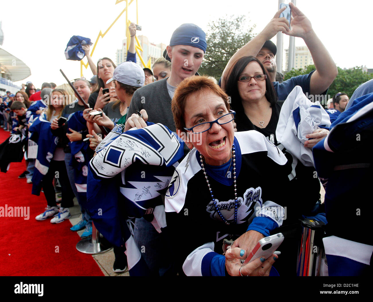 Tampa bay lightning building hi-res stock photography and images - Alamy