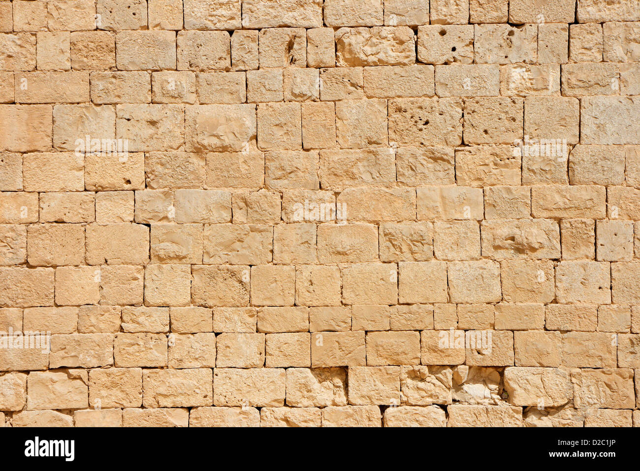 Ancient orange stone wall texture Stock Photo - Alamy