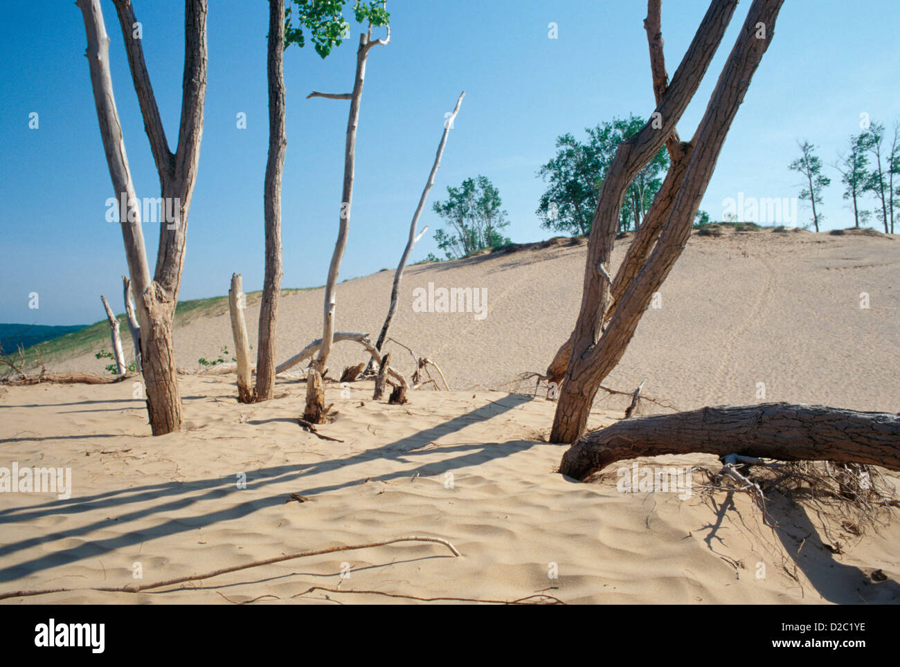 Michigan. Sleeping Bear Dunes National Lakeshore Stock Photo - Alamy