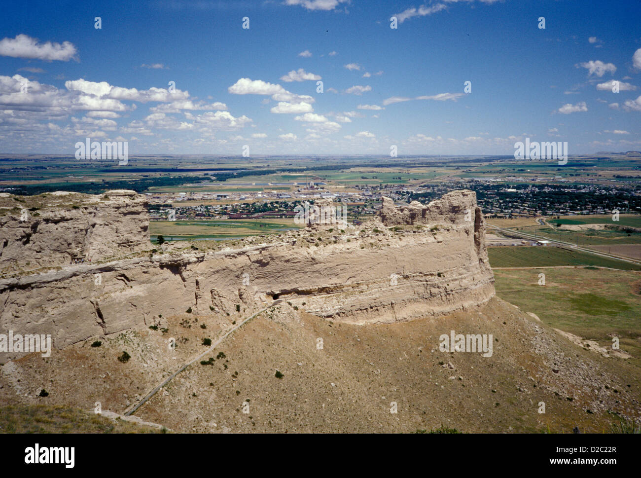 Nebraska . Scotts Bluff National Monument Stock Photo - Alamy
