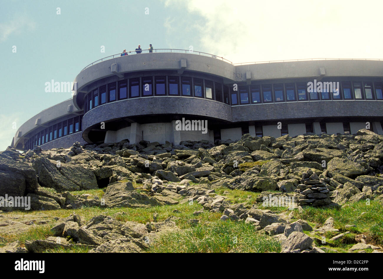 New Hampshire. Mount Washington Observatory Stock Photo - Alamy