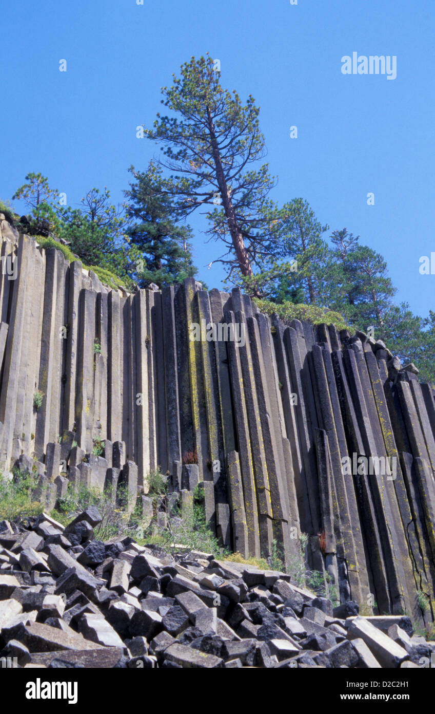 California. Devil'S Postpile At Devil'S Postpile National Monument ...