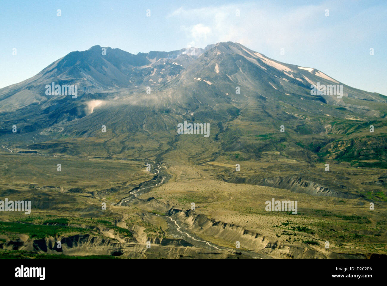 Washington. Mt. St. Helens National Volcanic Monument Smoldering From ...