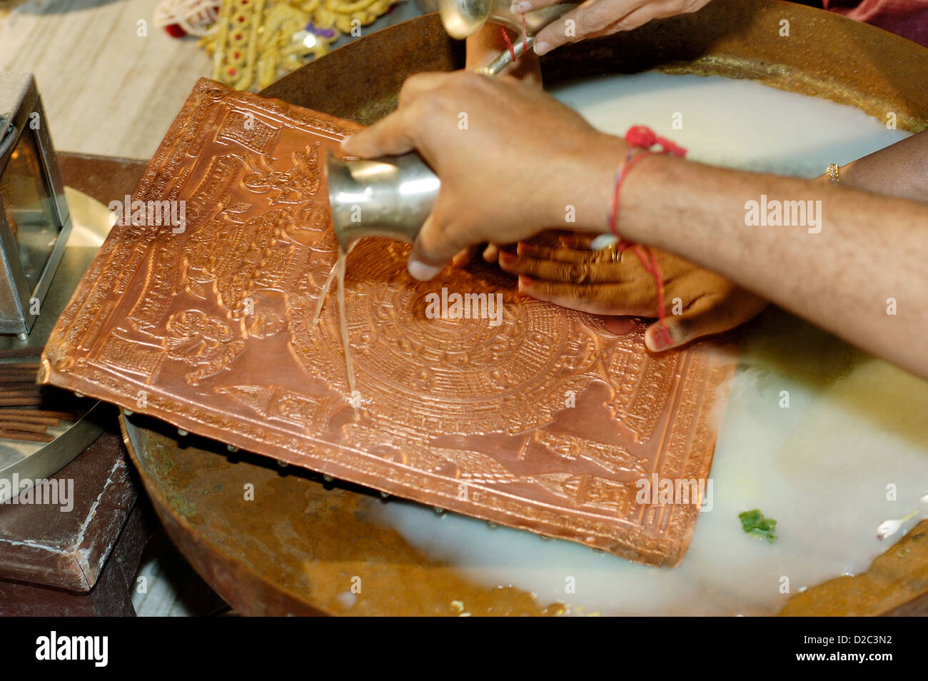 Religious art landscape color copper indian jainism religion hi-res ...