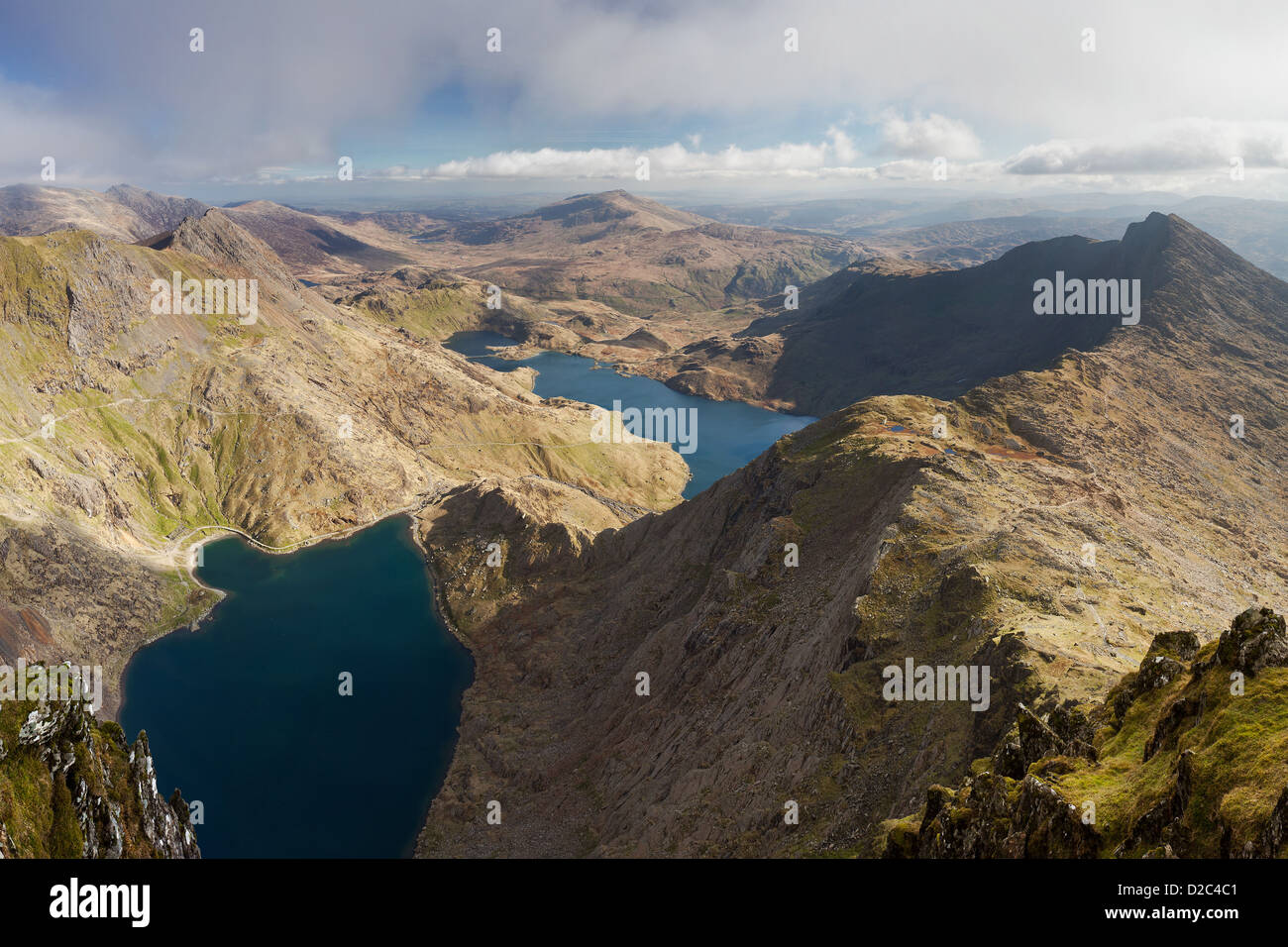 Snowdon view point hi-res stock photography and images - Alamy