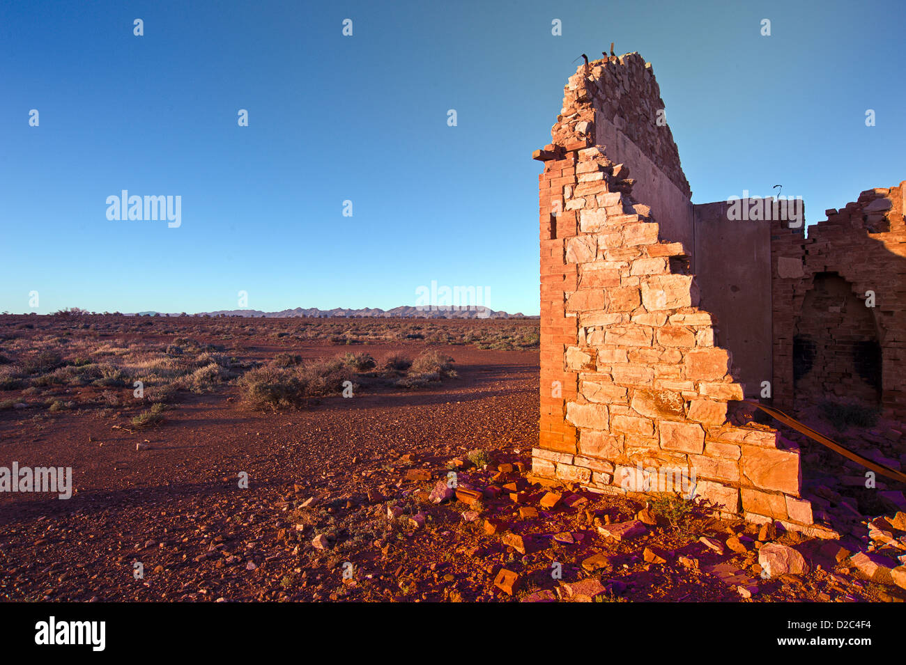 Outback Ruins in Australia Stock Photo - Alamy