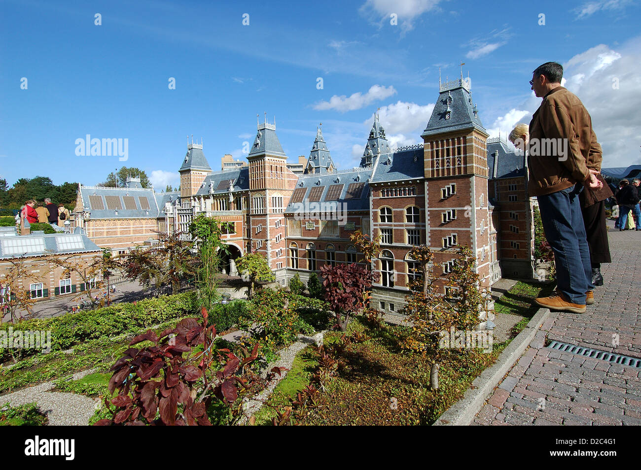 Miniature Of Amsterdam City At Madurodam, Den Hag, Netherlands, Holland ...