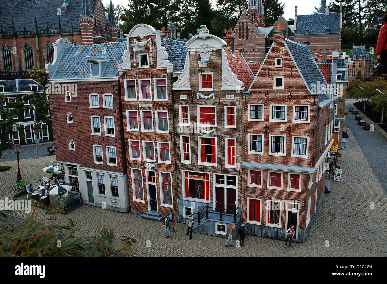 Miniature Of Amsterdam City At Madurodam, Den Hag, Netherlands, Holland ...