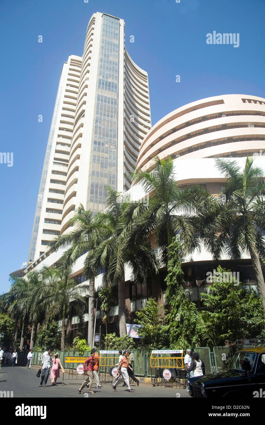 Bombay Stock Exchange Building, Share Market, Mumbai Bombay ...