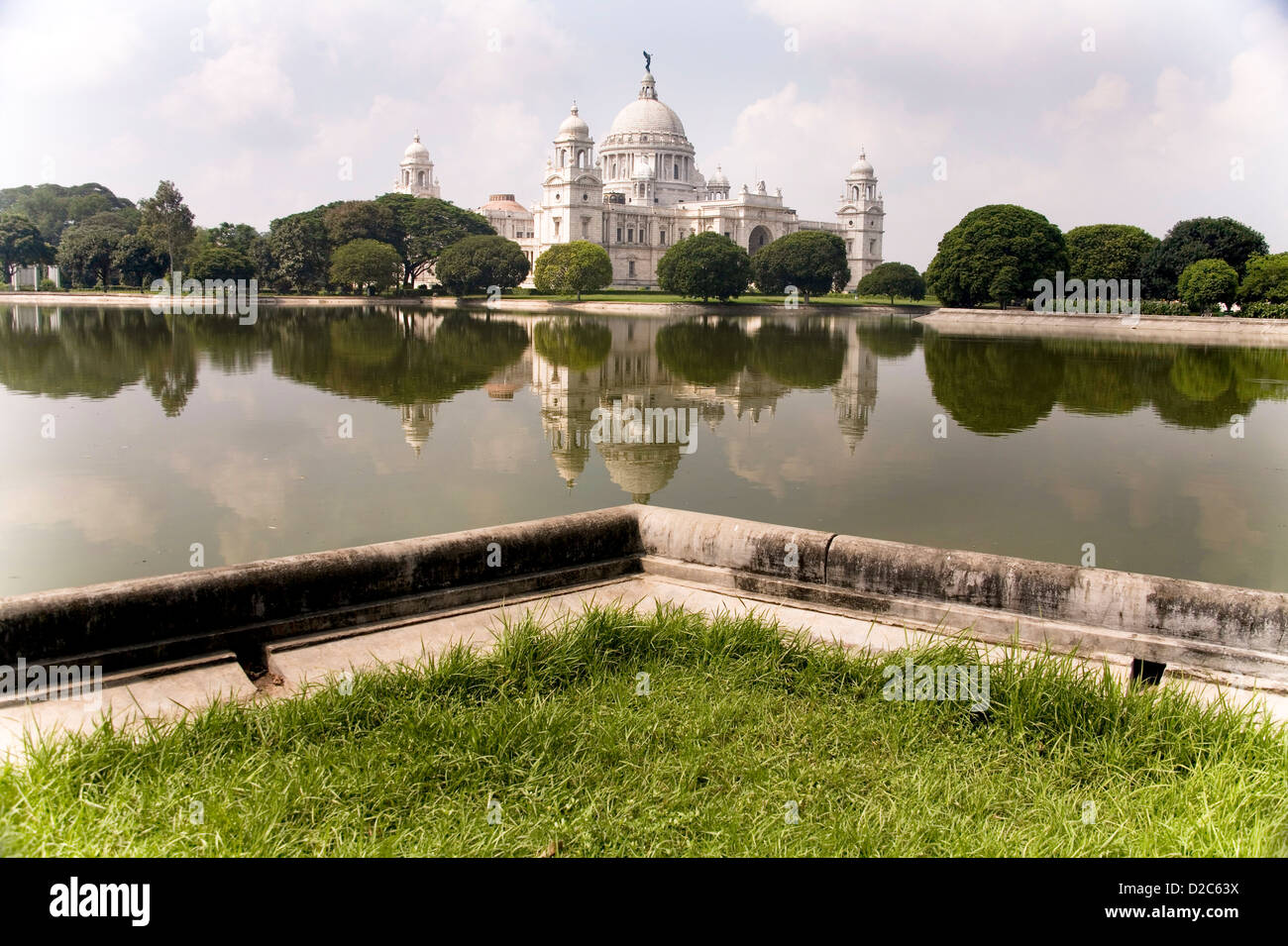 Victoria Memorial Building (1921), Calcutta, West Bengal, India Stock ...